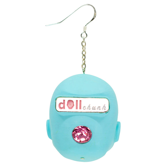 Blue Raspberry Baby Doll Earrings | Dollchunk by Kristen Bateman