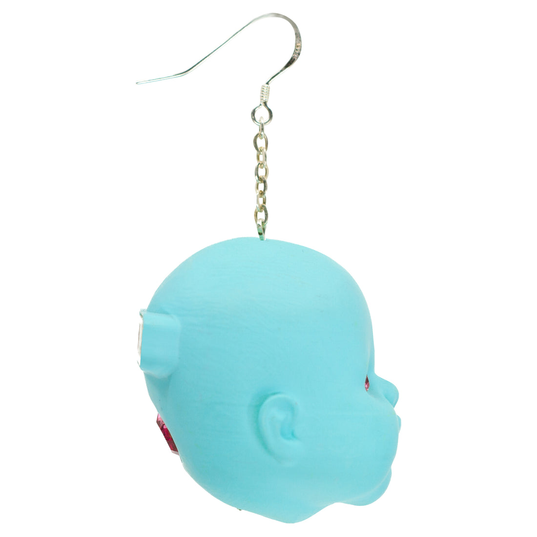 Blue Raspberry Baby Doll Earrings | Dollchunk by Kristen Bateman
